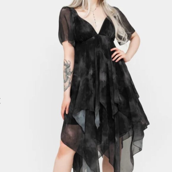 Disturbia | Dresses | Disturbia Tempest Layered Midi Dress | Poshmark